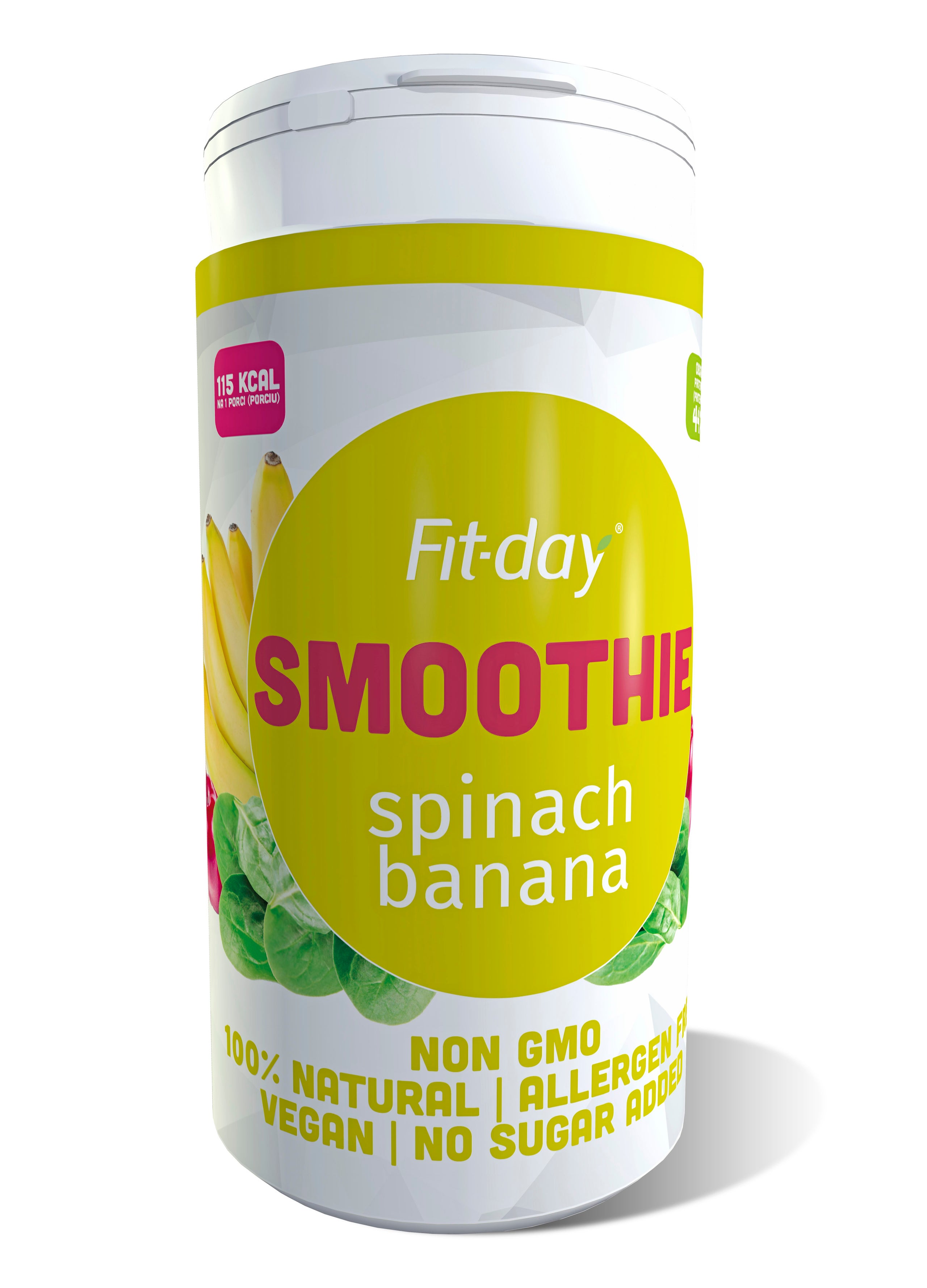 Fit-day Smoothie spinach-banana 600g | Fit-Day (New)